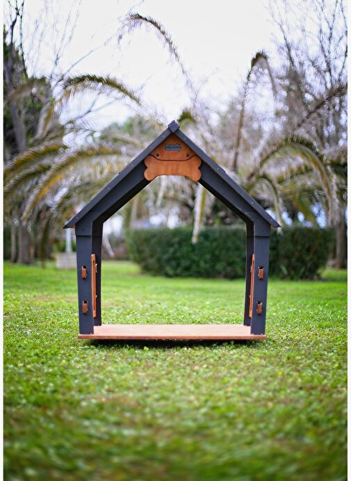 Mandu Isı Yalıtımlı Ahşap Köpek Kulübeleri Için Ekstra Gölgelİk Çati Ve ...