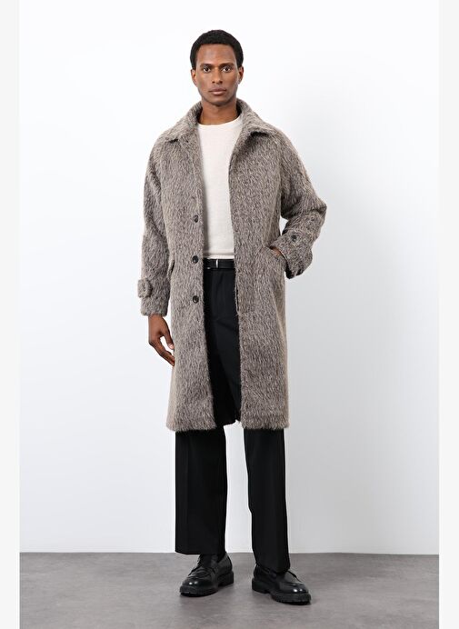 Antioch Kahve Suni Kürk Erkek Kaban - 15782804 | Boyner