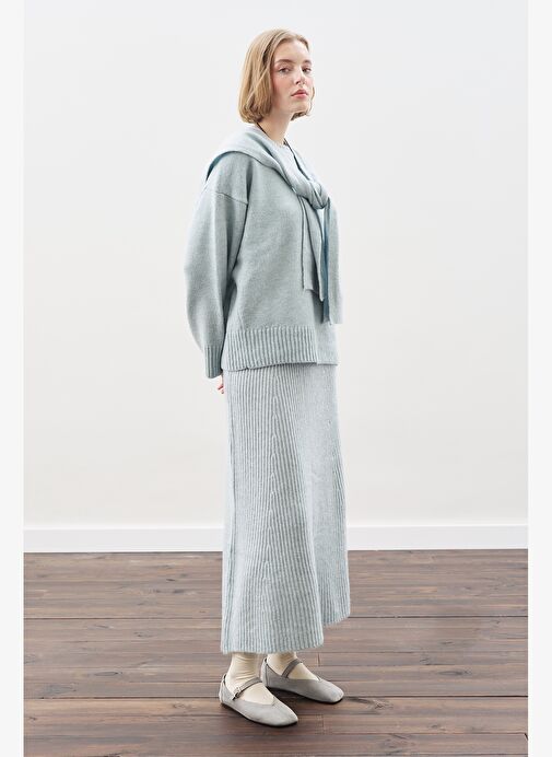 Chunky Oversıze Kazak Mavi - 15714323 | Boyner