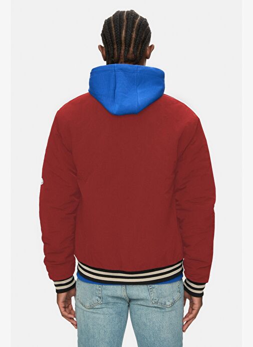 Crocker Kırmızı Baskılı Nakışlı Loose Fit Erkek Kolej Mont - 15784213 ...