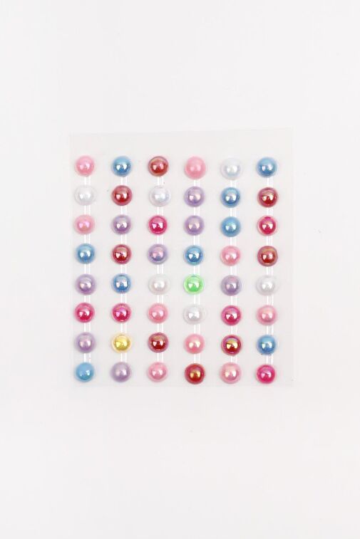 Çok Renkli Boncuk Yüz Ve Tırnak Sticker - 15362012 | Boyner