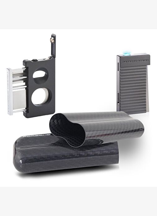 Porsche Design Karbon Fiber Puro Kılıfı 2Li Double Kesici Ve Jet Puro ...