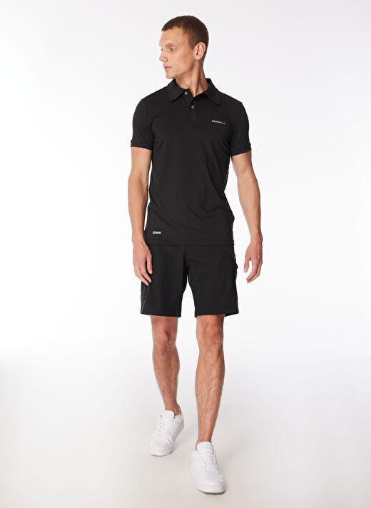 Merrell Siyah Erkek Normal Kalıp Polo T-Shirt M4pacem_Pace - 1805034 ...