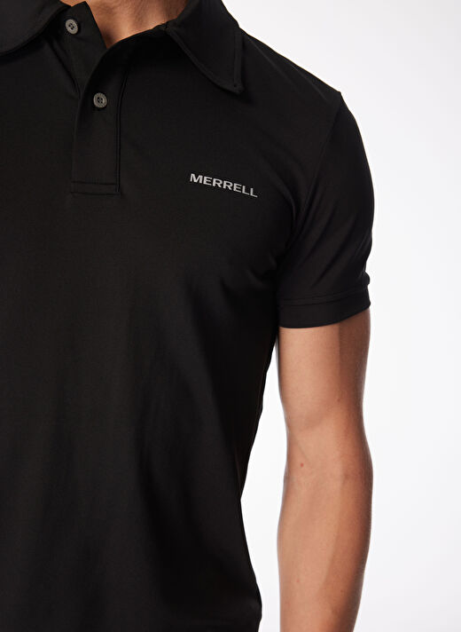 Merrell Siyah Erkek Normal Kalıp Polo T-Shirt M4pacem_Pace - 1805034 ...
