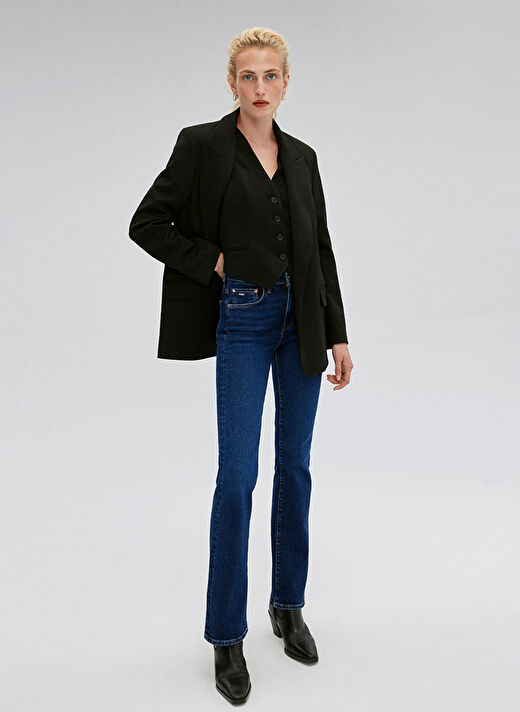 Maria Lacivert Kadın Denim Pantolon M101225-85284 - 15087723 | Boyner