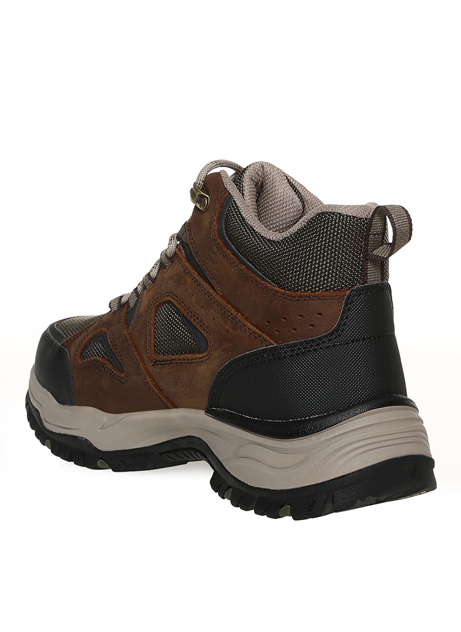 Skechers Kahverengi-Siyah Erkek Deri - Kumaş Outdoor Bot 204628 Olbr ...
