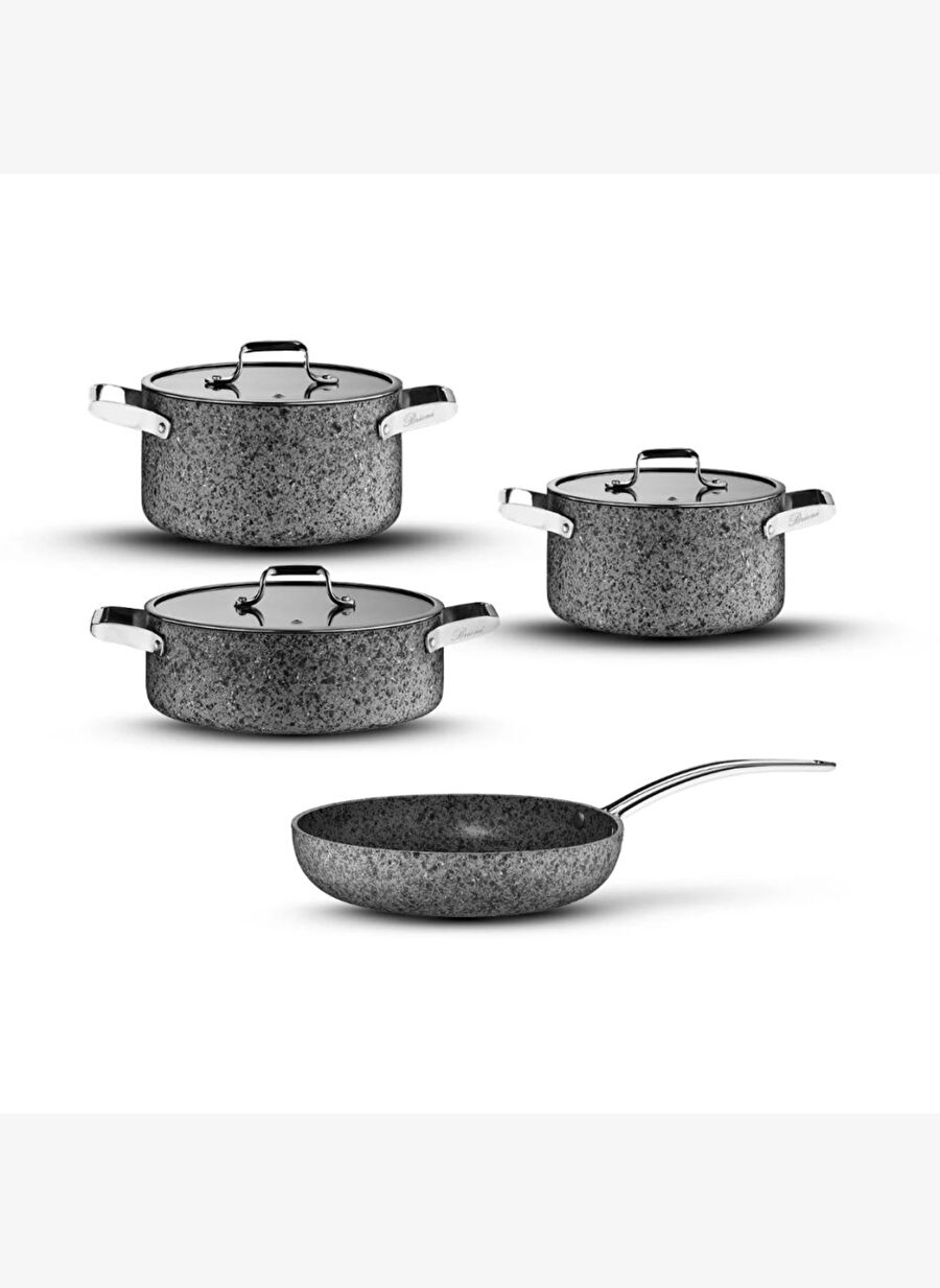 Brioni Stone Age 7 Parca Tencere Seti Sh-11101 - 15783735 | Boyner